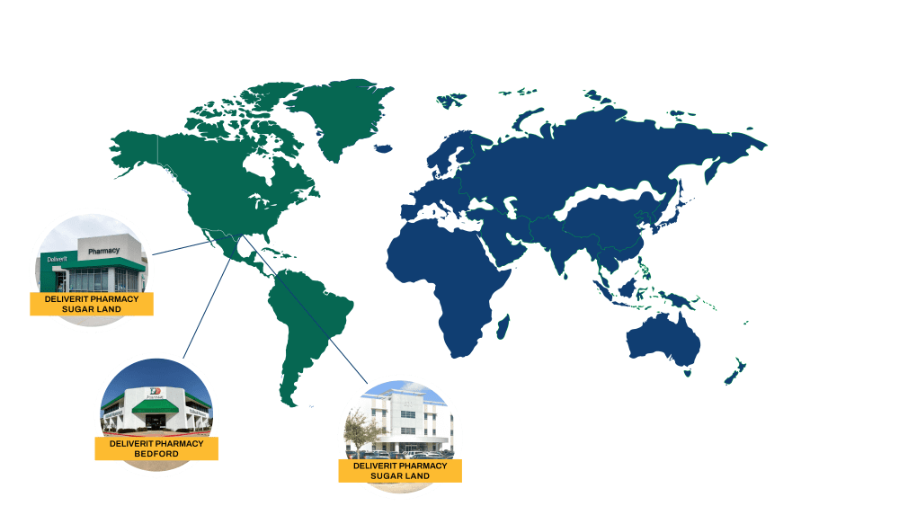 Find Your Nearest DeliverIt Pharmacy Location in Texas | DeliverIt Pharmacy